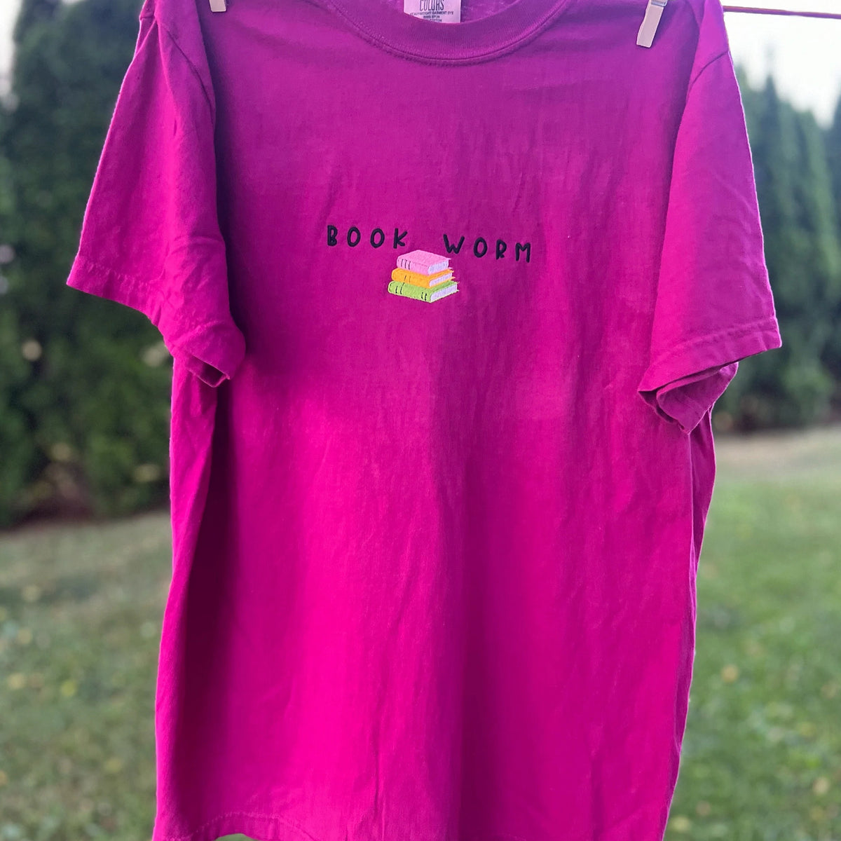 Book Worm Short Sleeve T-shirt, Book Worm T-shirt, Book Tok, Reader ...