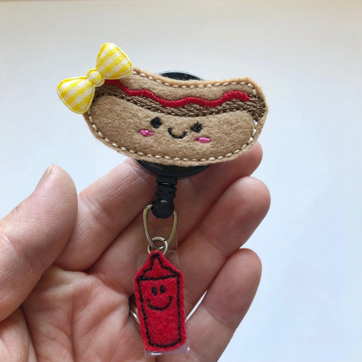 Hot Dog Badge Reel – A Fun & Flavorful Accessory for Your Workday ...